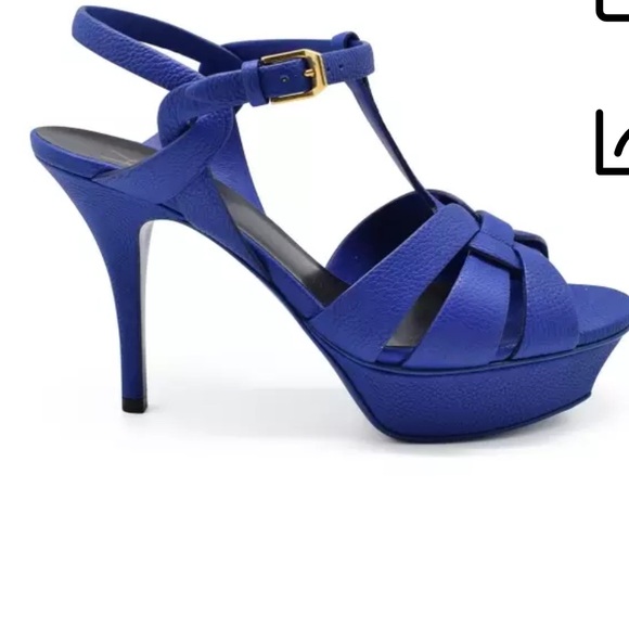 Yves Saint Laurent | Shoes | Saint Laurent Tribute Platform Electric ...